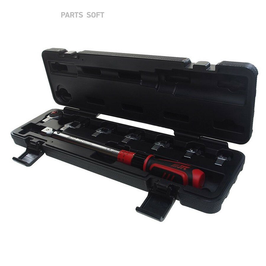 Ключ динамометрический 20-110Нм 9-12мм с рожковыми насадками 10-19мм 8 предметов JTC от официального дистрибьютора, JTC, артикул JTC6833K