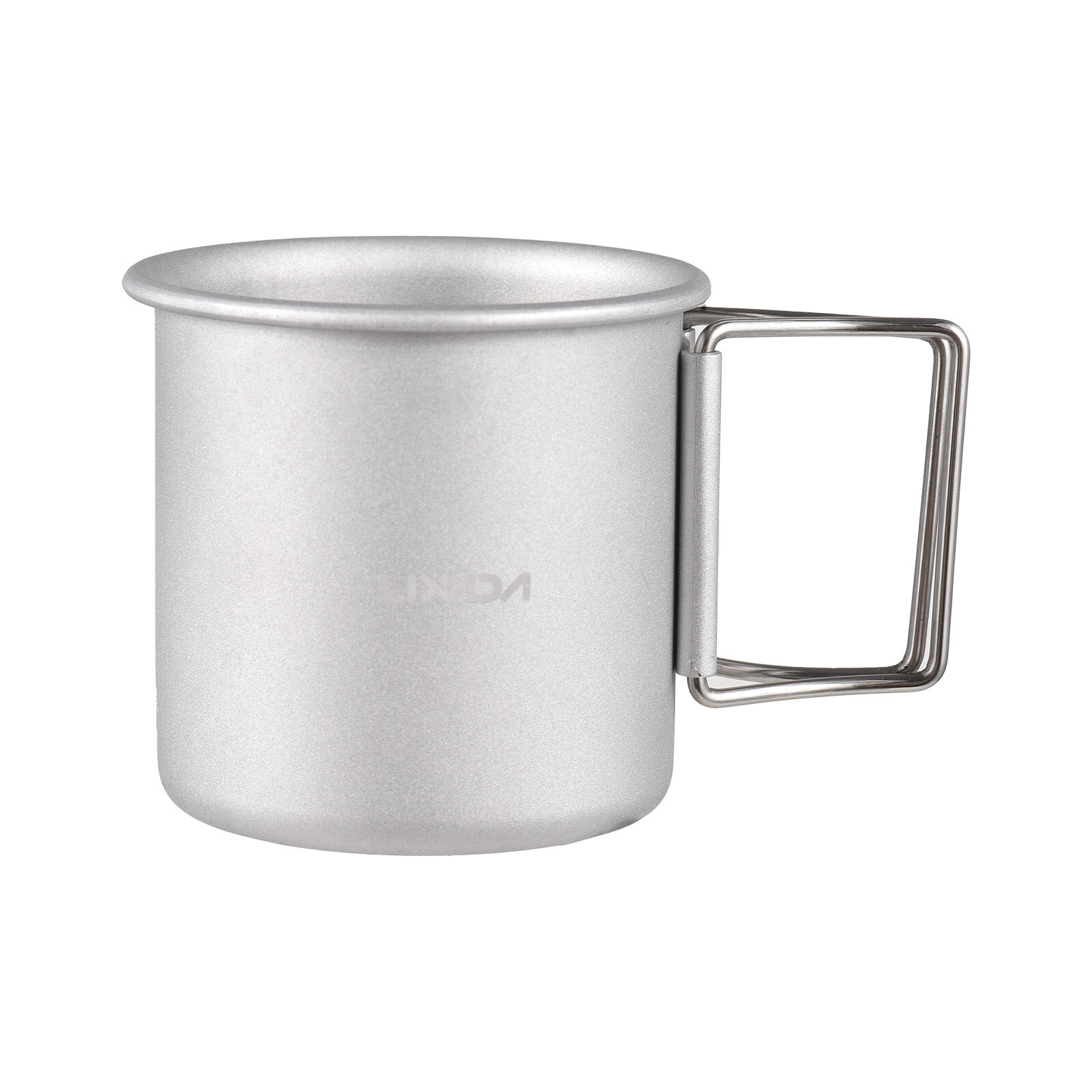 Дорожная кружка с ручкой, 250 мл, алюминий, легкая и компактная для использования на открытом воздухе. Доступна в стандартном исполнении для кислородной, жесткой кислородной и пескоструйной обработки. Дорожная чашка.