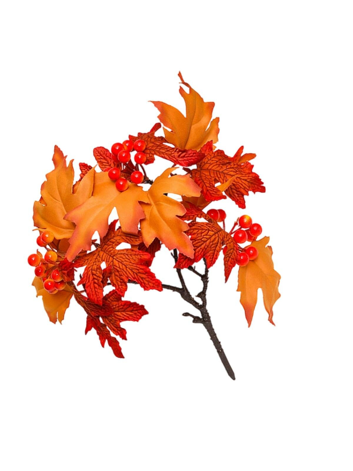 Мягкие Стекающиеся листья Клена, Сосновые шишки, Ягоды, Осенние шелковые украшения для дома