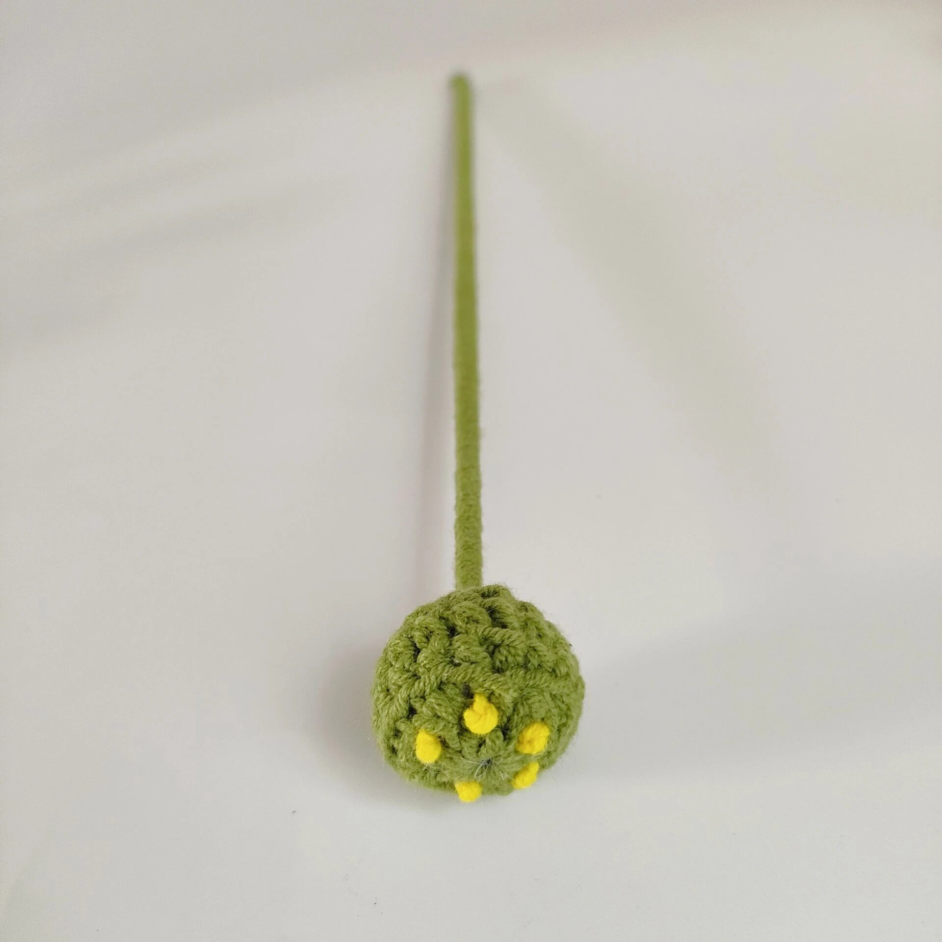 Цветок лотоса, вязаный крючком, креативные вязаные цветы, букет цветов ручной работы, домашний декор