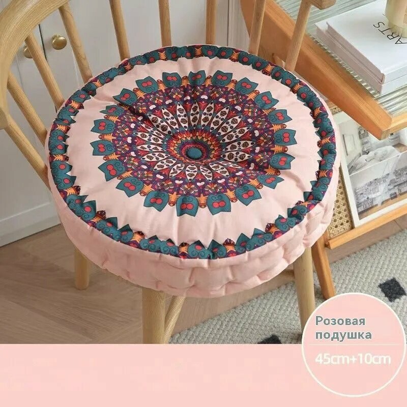 Подушка на стул Мега круглая подушка 45x45см