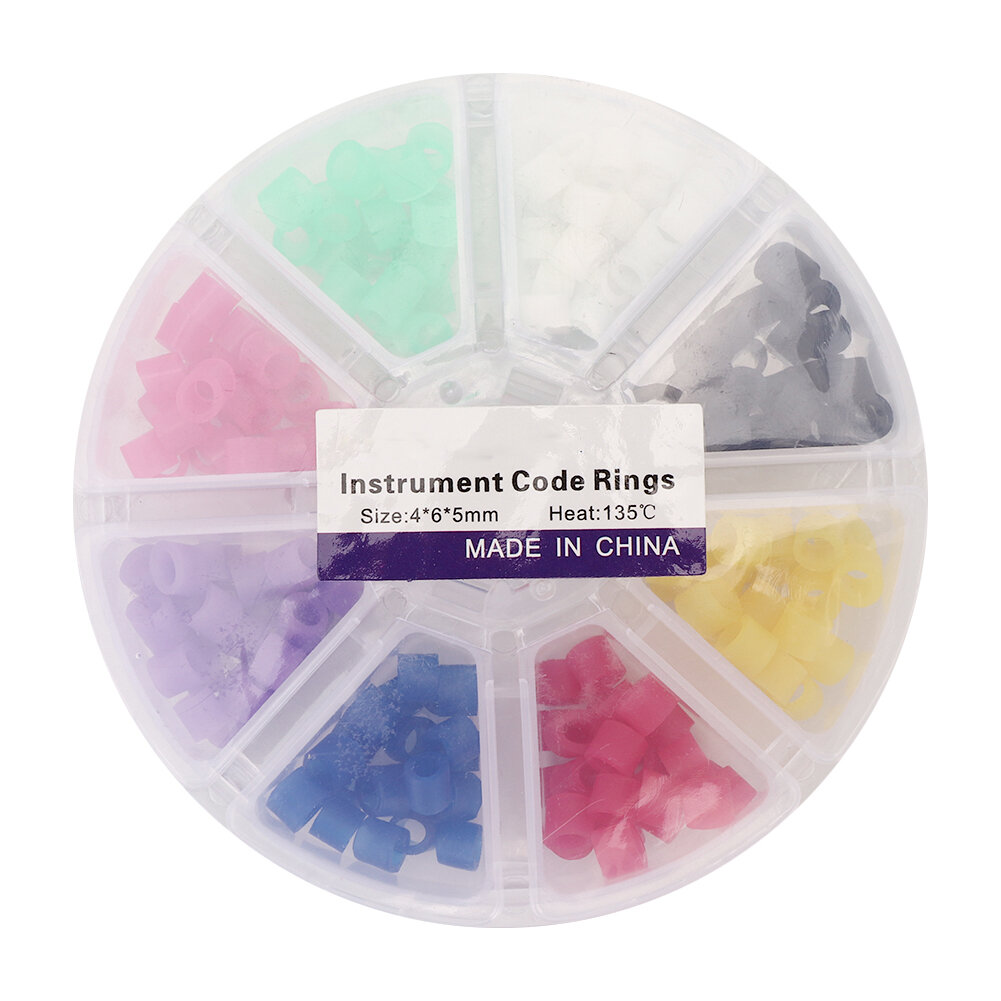 160 шт. Стоматологические цветные кодирующие кольца, автоклавируемые, дезинфицирующие, ортодонтические аксессуары