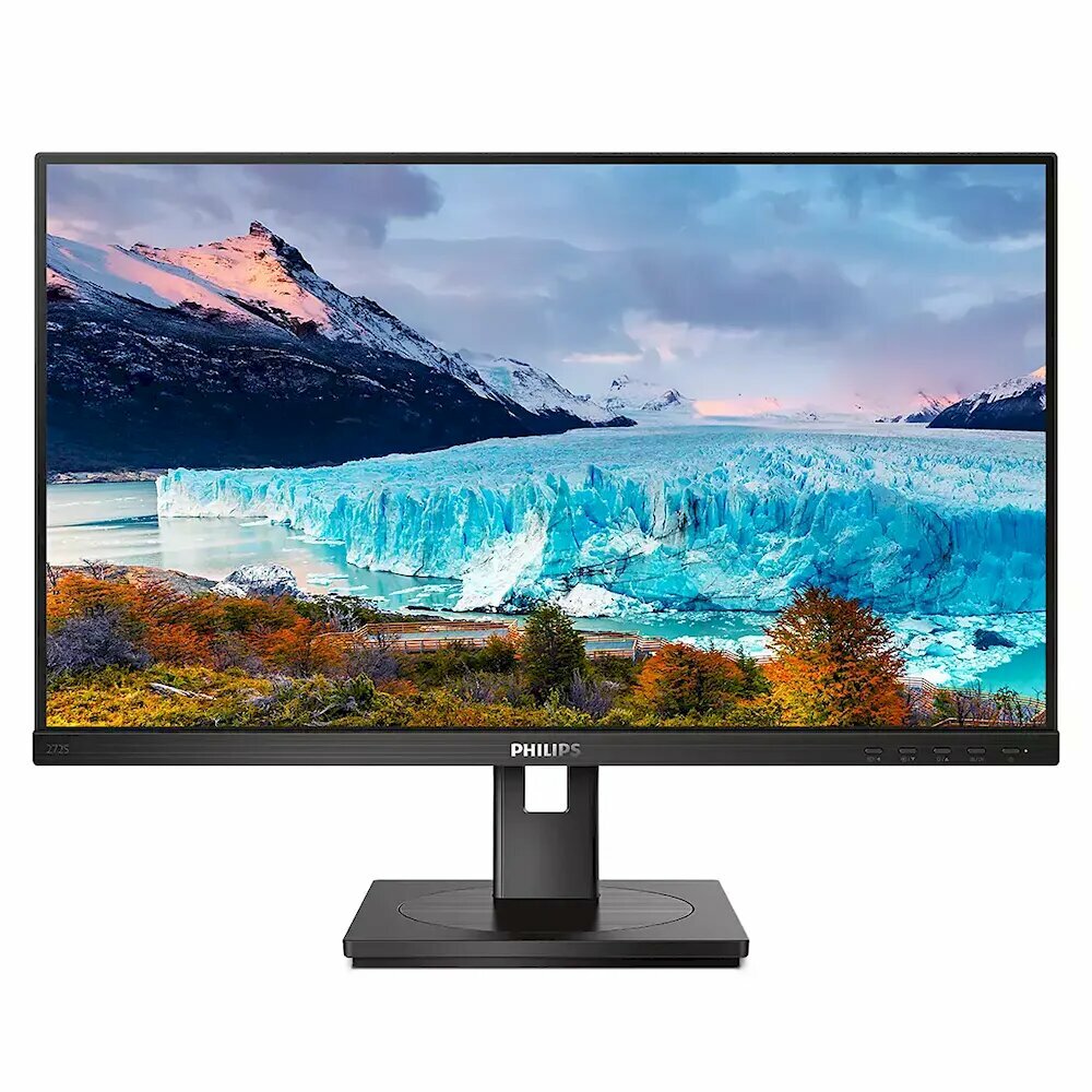 Монитор Philips 272S1M (00/01), 27 дюймов, IPS, Full HD 1920×1080, USB-хаб