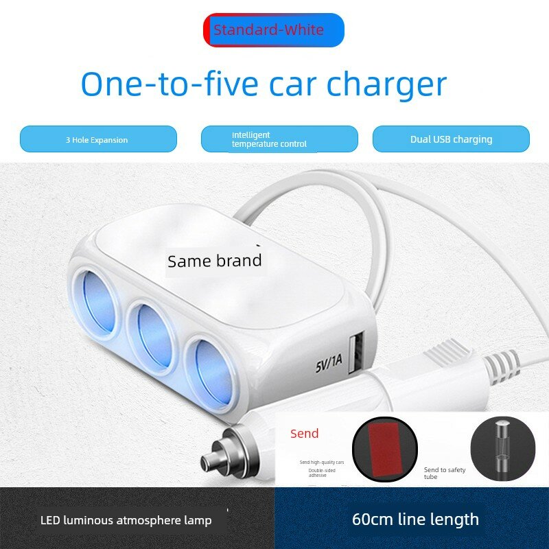 Автомобильное зарядное устройство с кабелем, адаптер для прикуривателя, блок питания, быстрое зарядное устройство PD