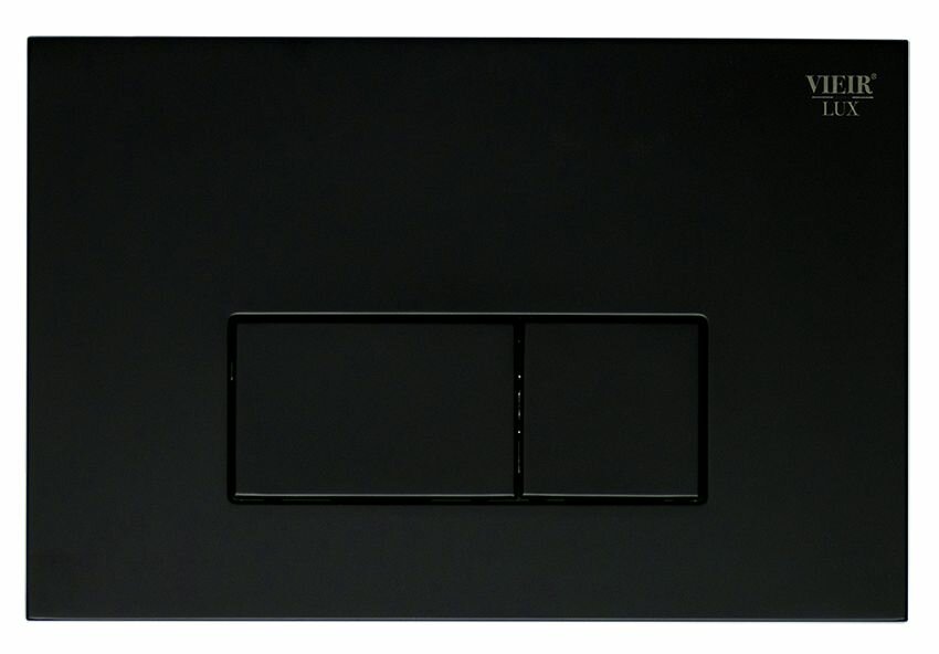 Кнопка для инсталляции с квадратной клавишей (черный) VIEIR VRQ75-2C