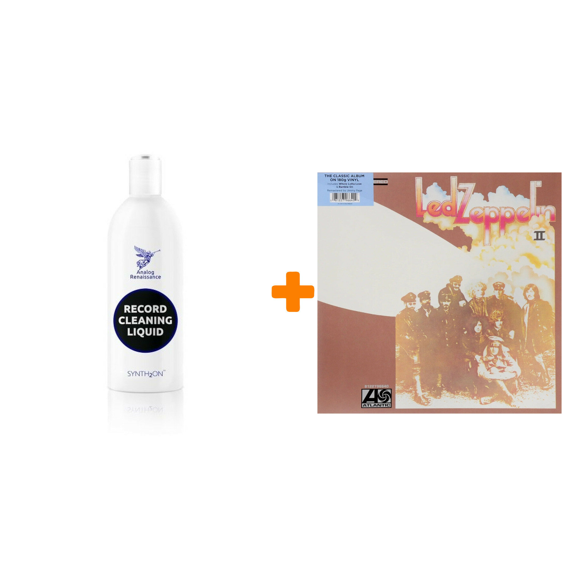 Led Zeppelin Ii Original Recording Remastered LP + Жидкость моющая для чистки винила