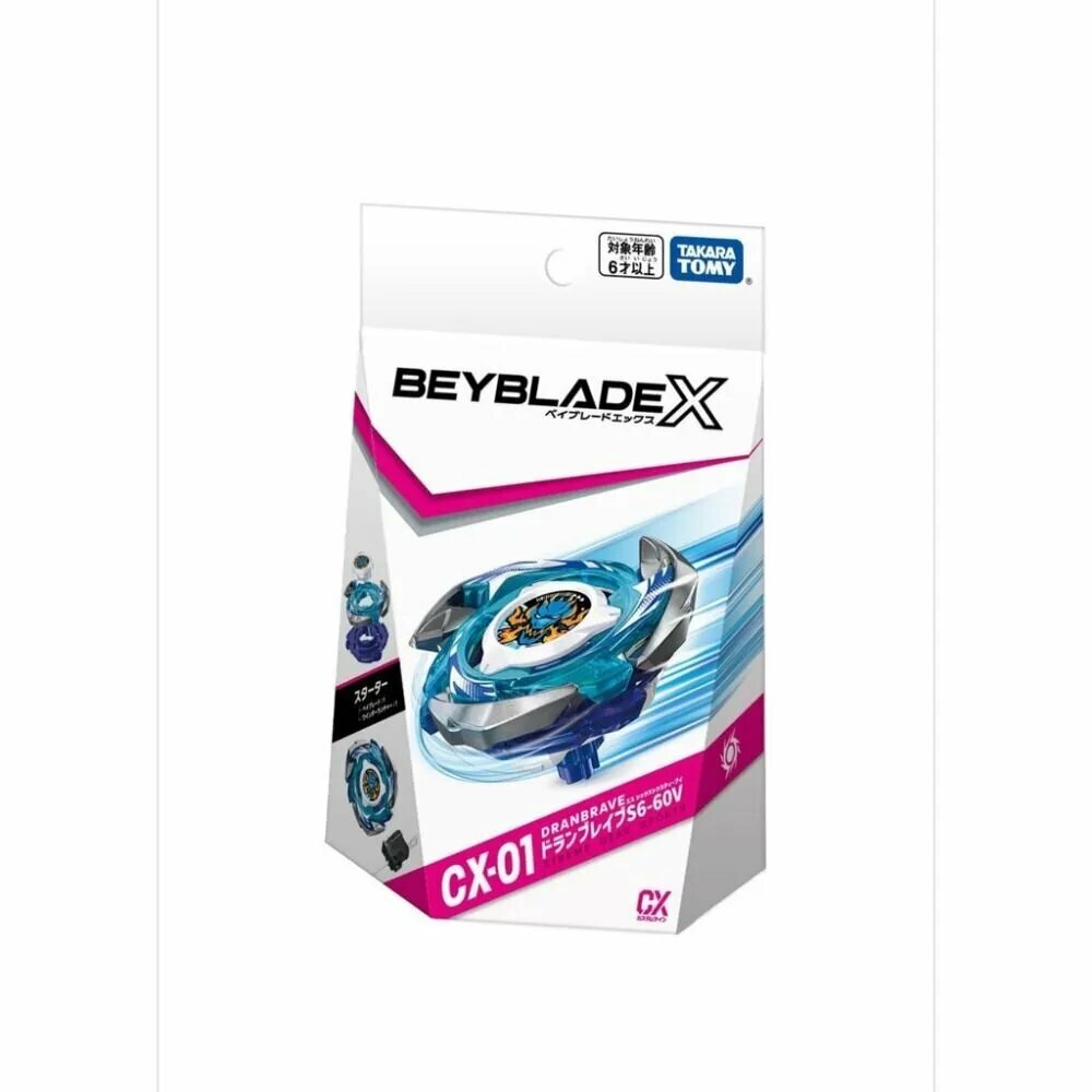 TAKARA TOMY BEYBLADE X CX-01 Shoryu Brave S6-60V Набор