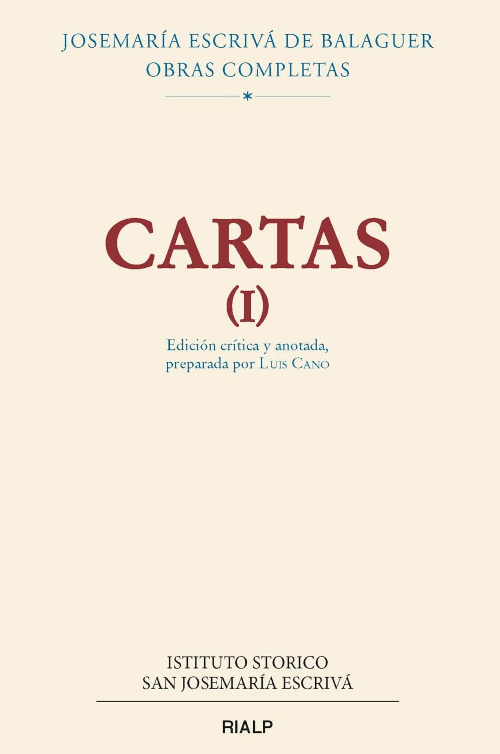 Cartas (I) [Цифровая книга]