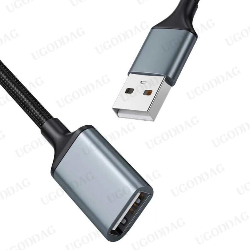 USB плетеный кабель 200см