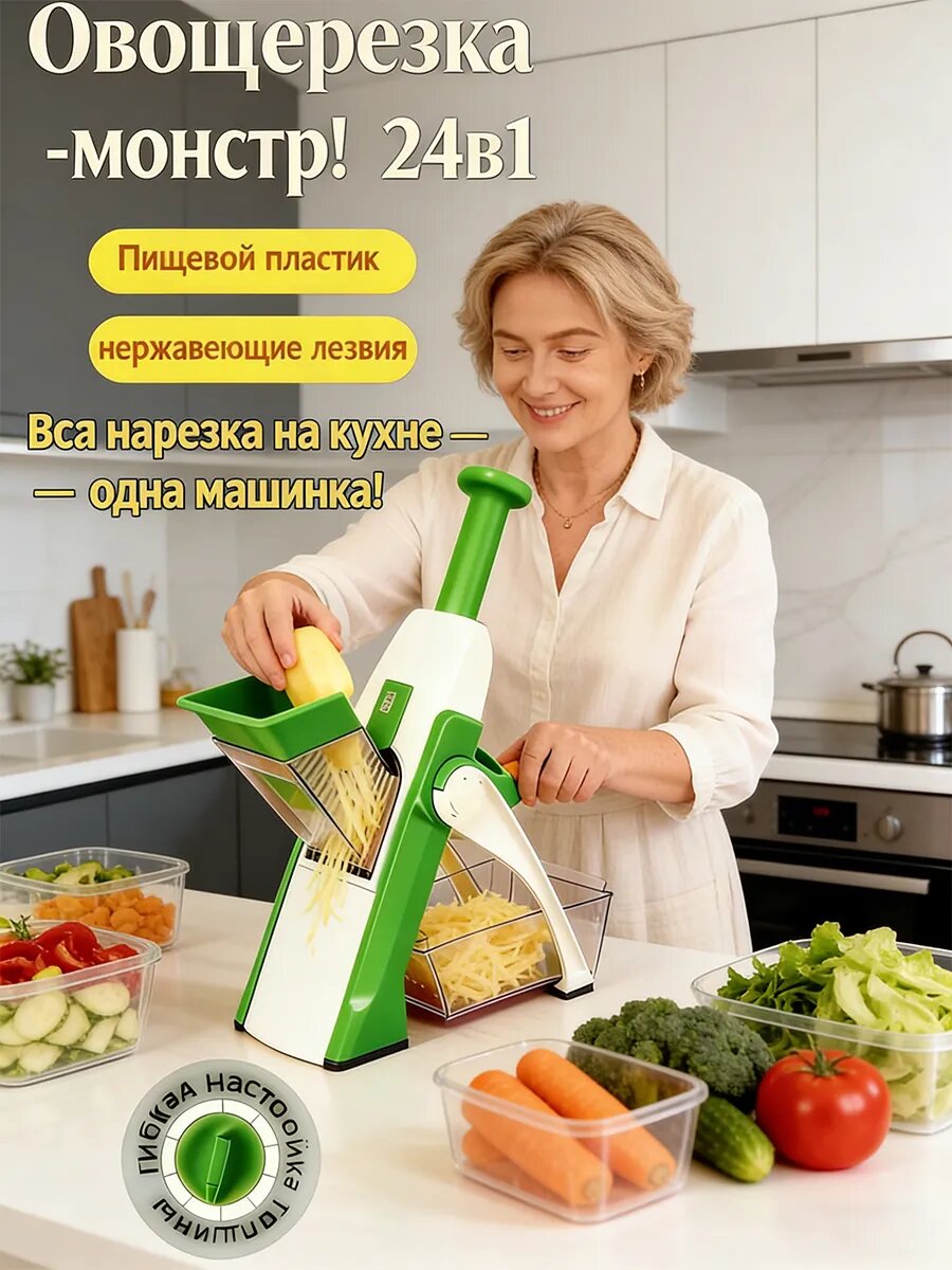Овощерезка мультислайсер 24в1