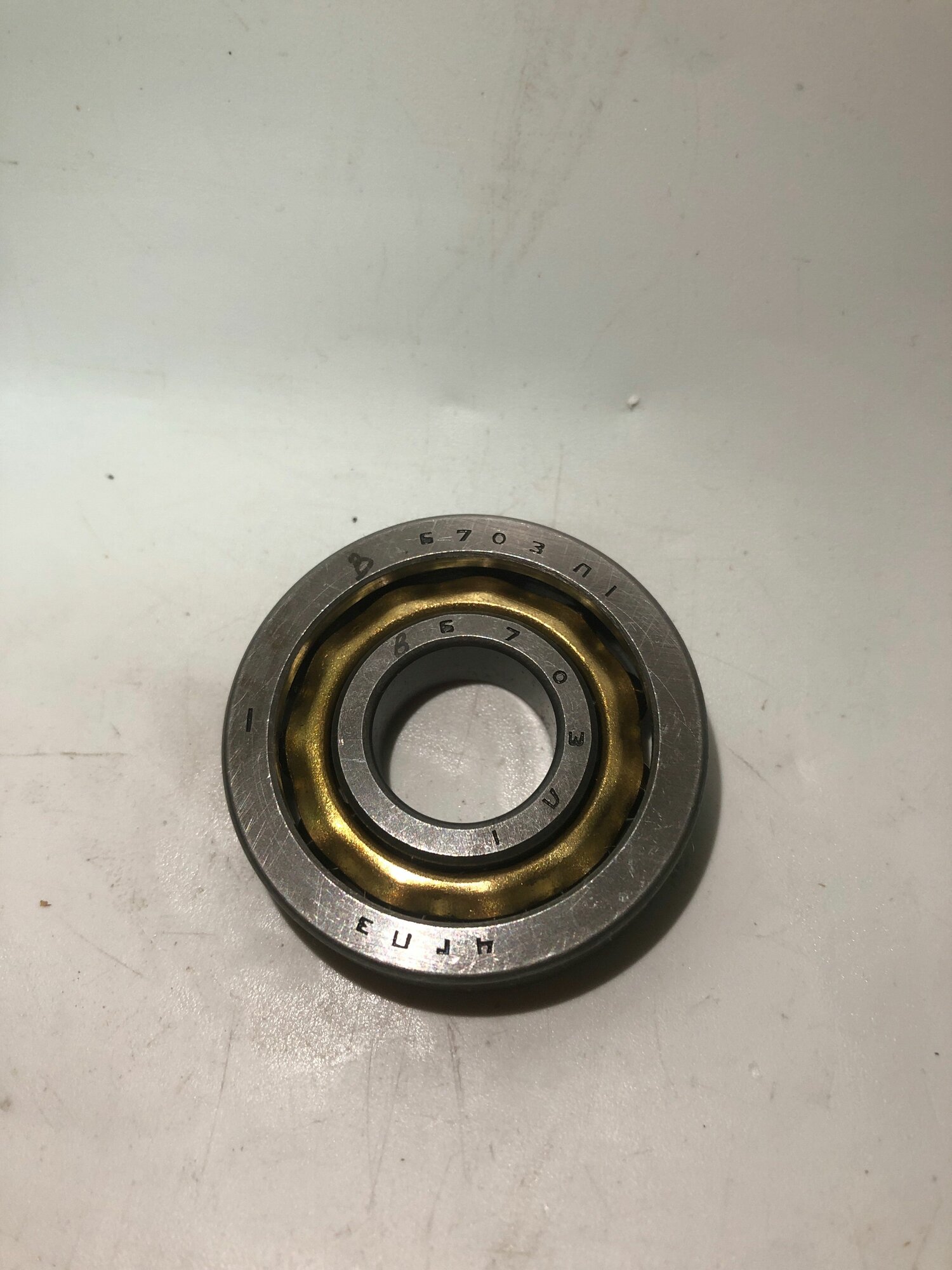 Подшипник идеальный СССР 6703л 4 ГПЗ, Станок НС-12 сверлильный шпиндель, авто, перерабатывающая промышленность