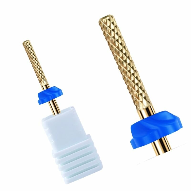 Головка для полировки ногтей из вольфрамовой стали, сверло сплава снятия ногтей, отшелушивающий гравировальный и шлифовальный инструмент-03F