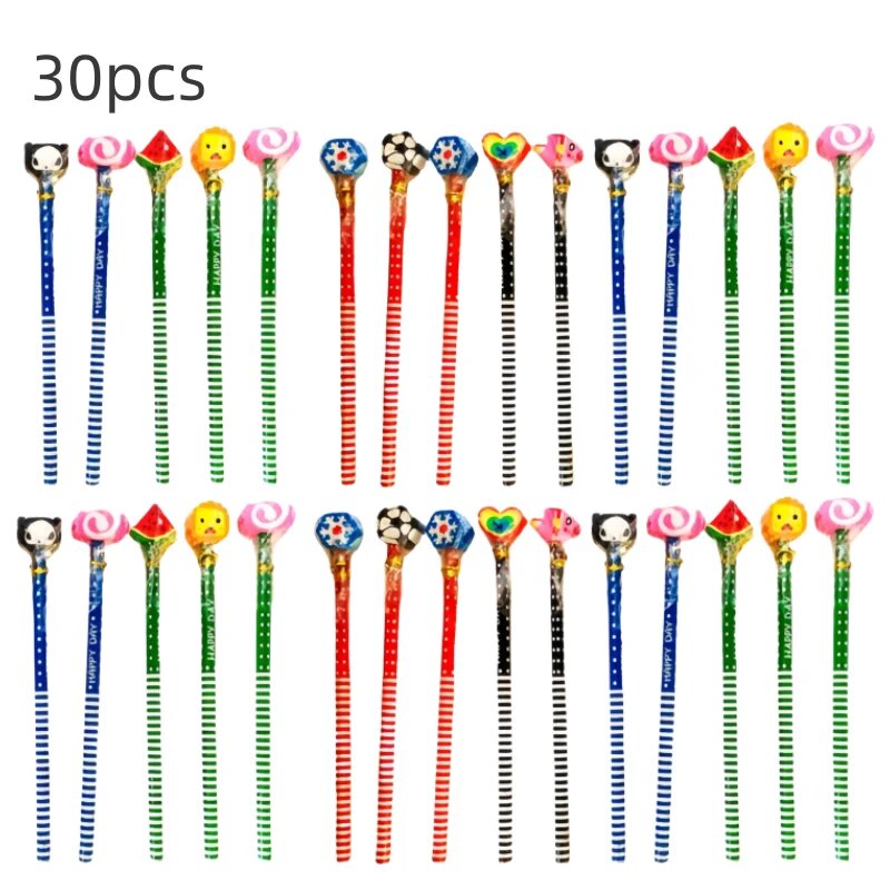 Креативный Резиновый Набор Карандашей С Героями Мультфильмов, Детский Подарок Для Детского Сада