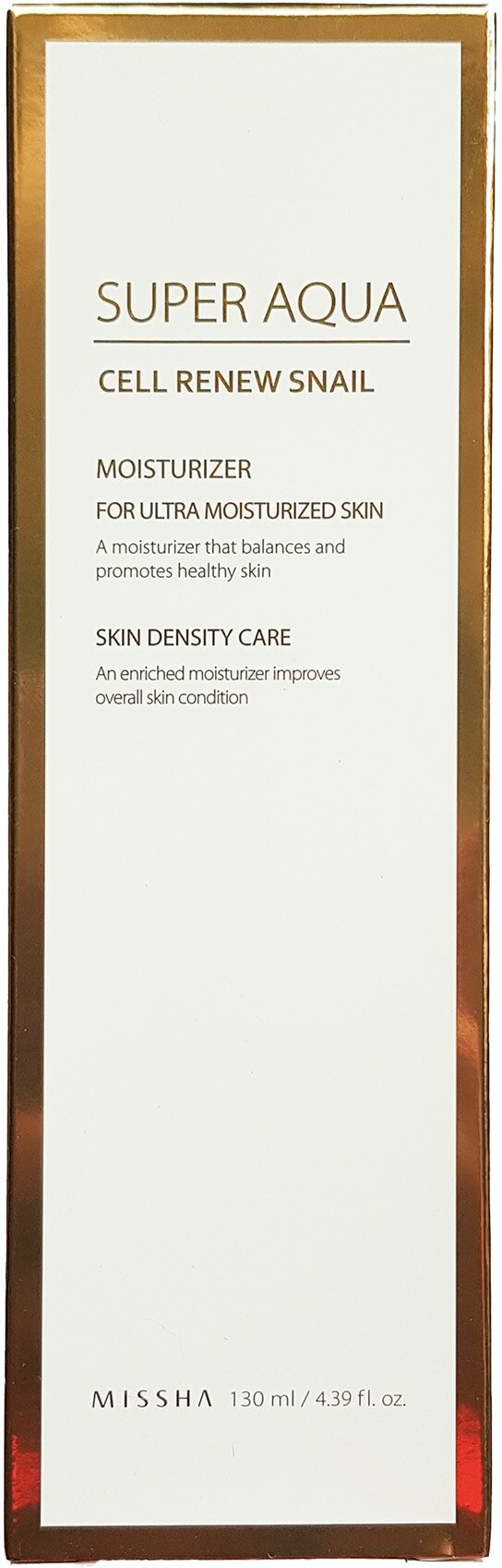 Регенирирующая эмульсия для лица Super Aqua Cell Renew Snail Essential Moisturizer 130 мл