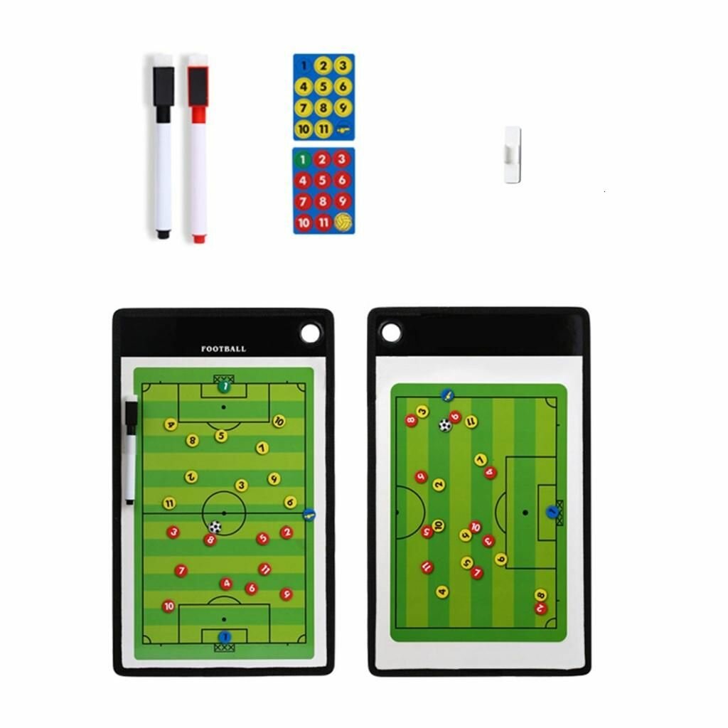 Магнитная тактическая доска для футбола и баскетбола, - Футбол