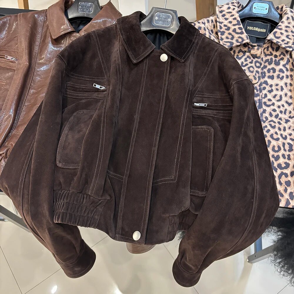 Куртка кожаная