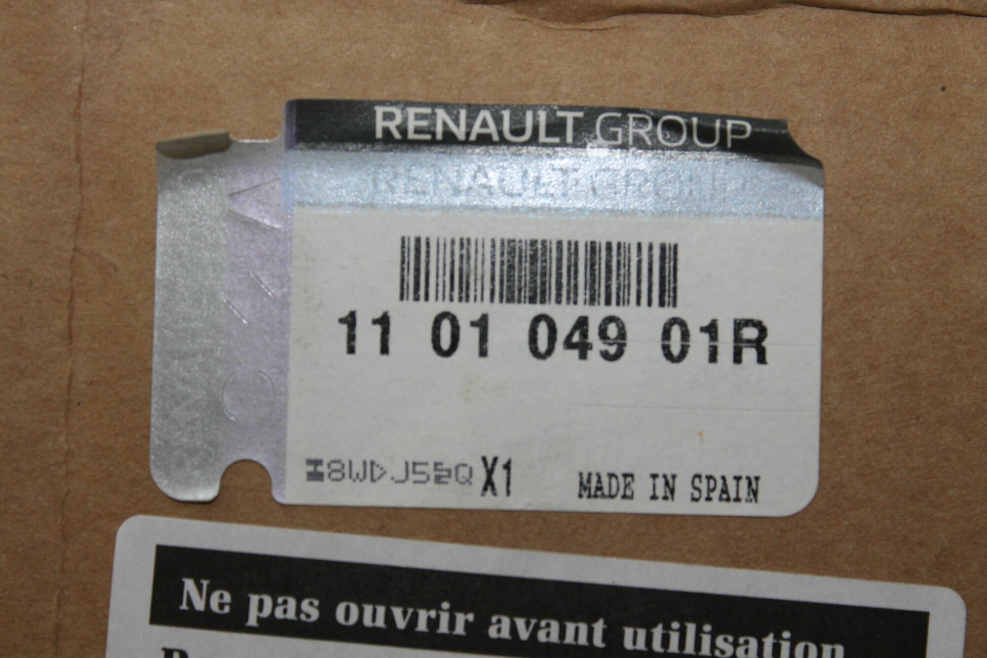 Блок ДВС RENAULT 110104901R