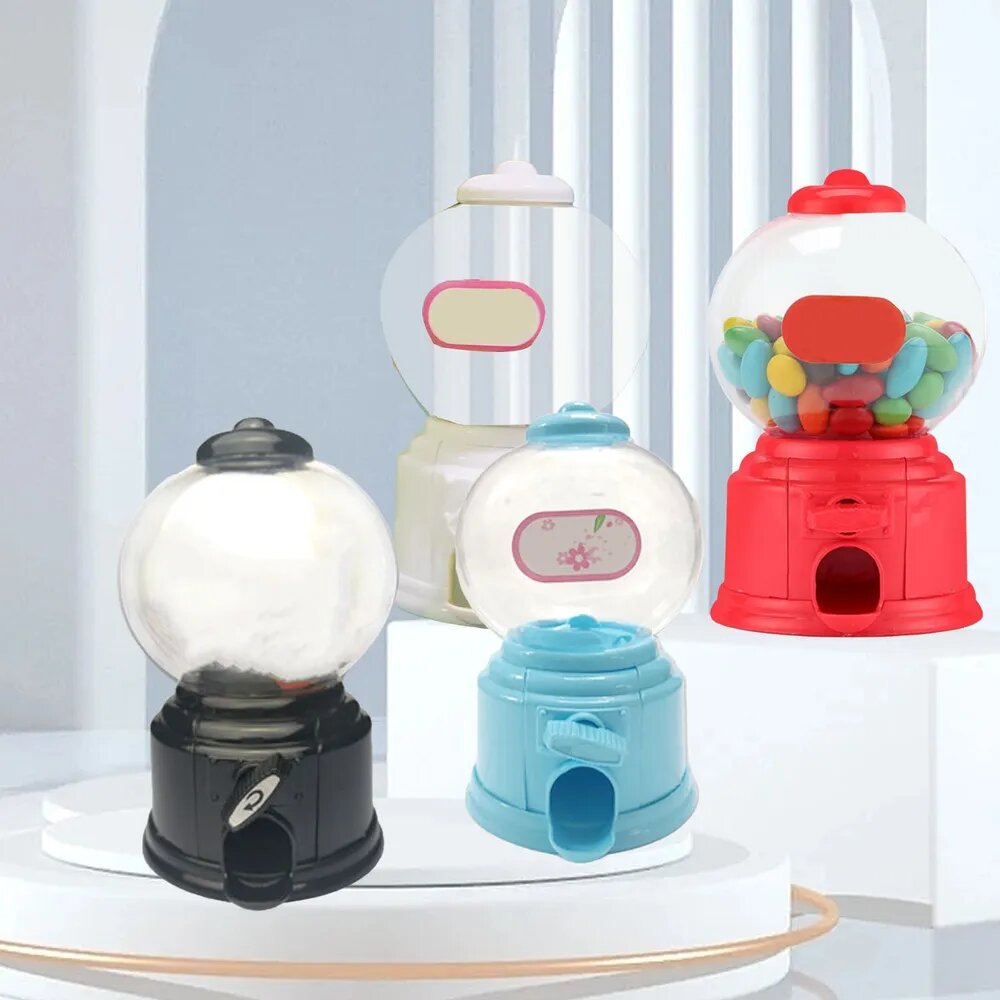 Детский торговый автомат, игрушка, ретро, жвачка, семейные игры, черный