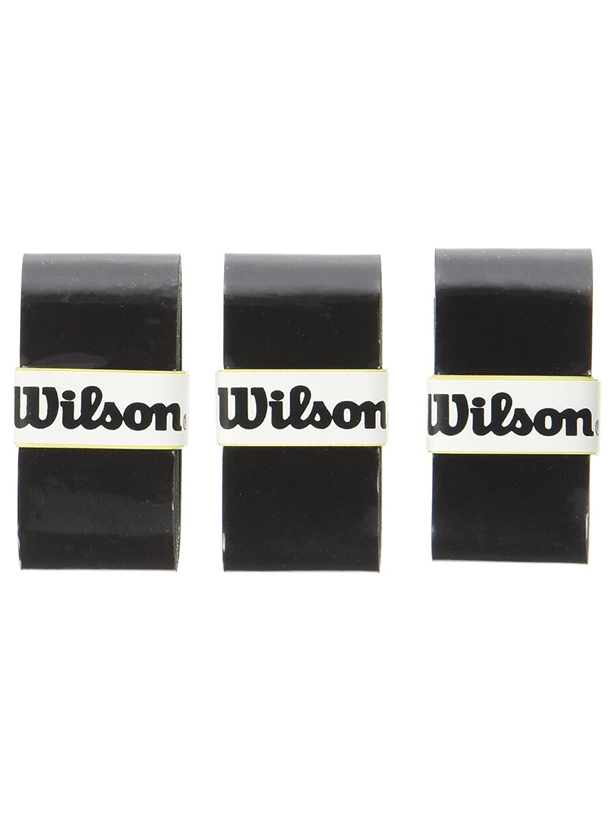 Обмотка для ручки ракетки Wilson Overgrip Pro Comfort x3, Black