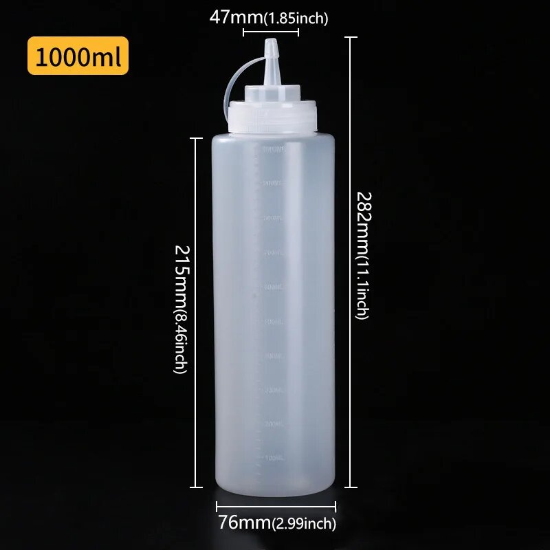 240-1000 мл пластиковые заостренные горлышки, экологически чистые бутылки, контейнеры для соусов, кетчупа, сиропа для барбекю, масла