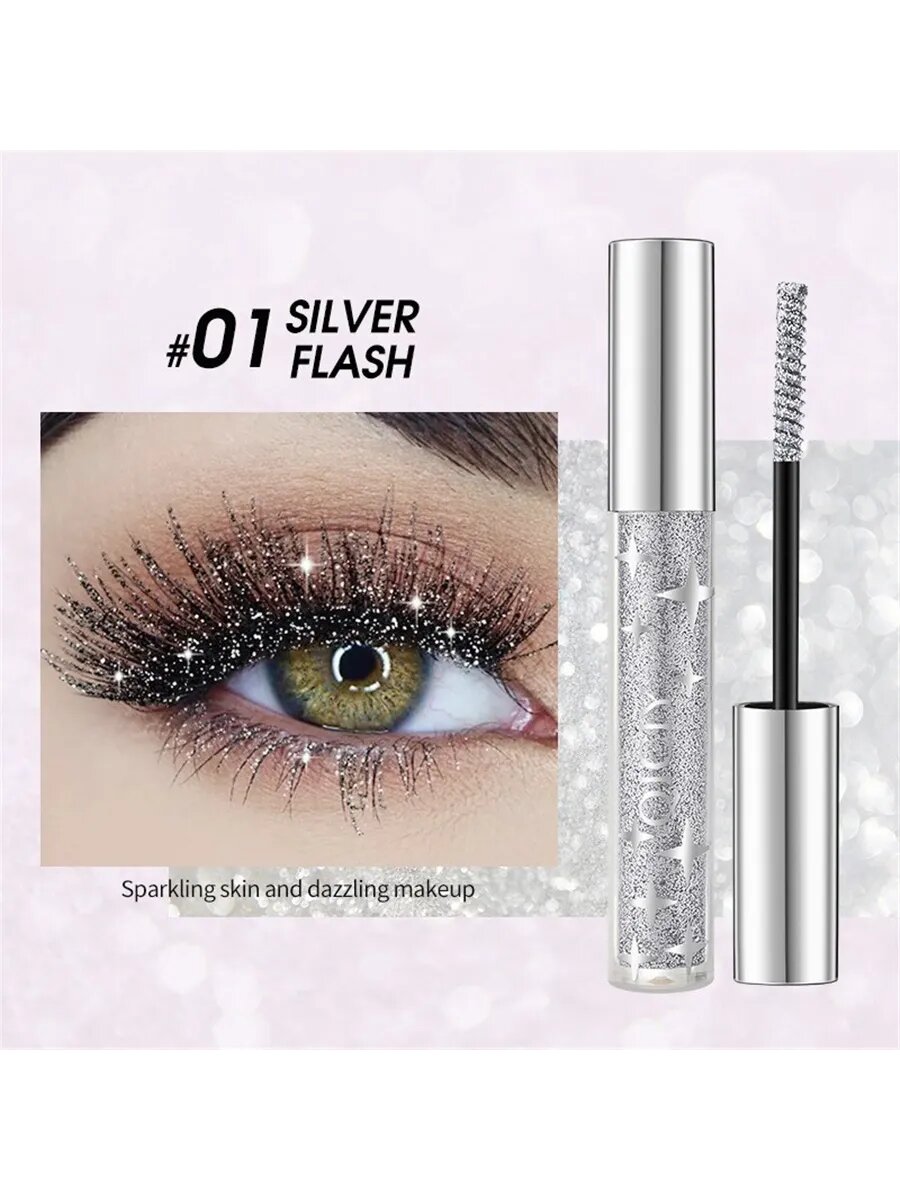 Сверкающая тушь для ресниц