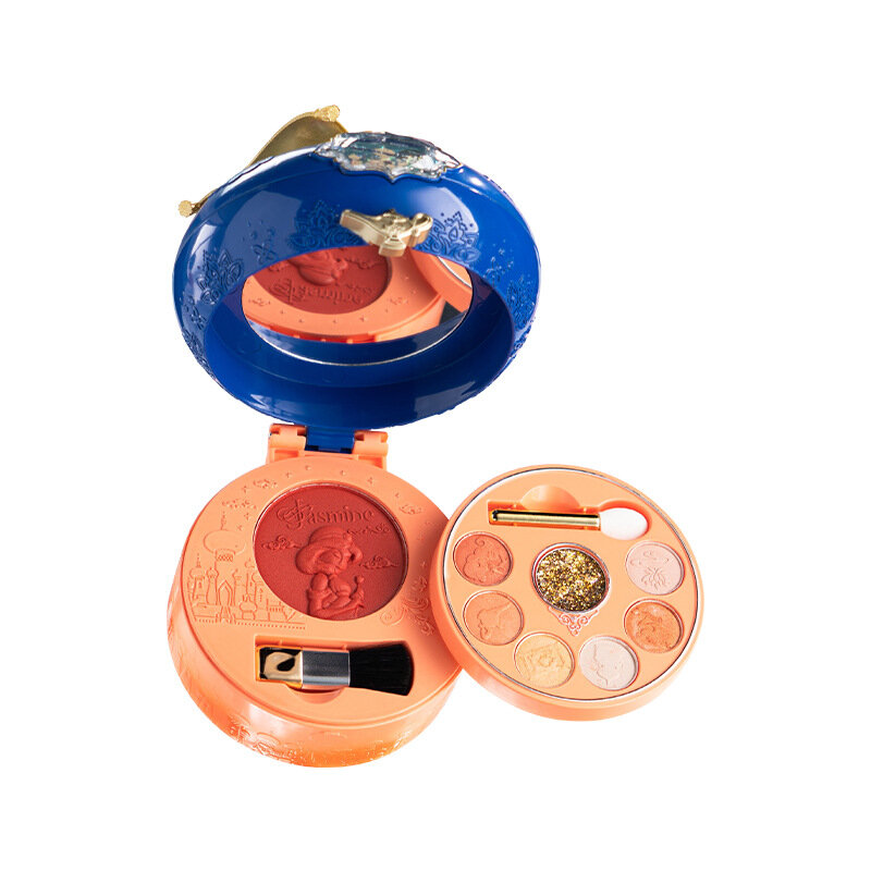 Набор детской косметики принцессы Диснея, макияж для маленьких девочек, набор для сцены, тени для век, подарок на день рождения, игрушка