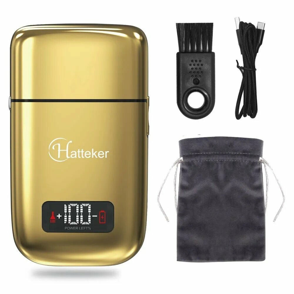 HATTEKER Электробритва TX4, золотой