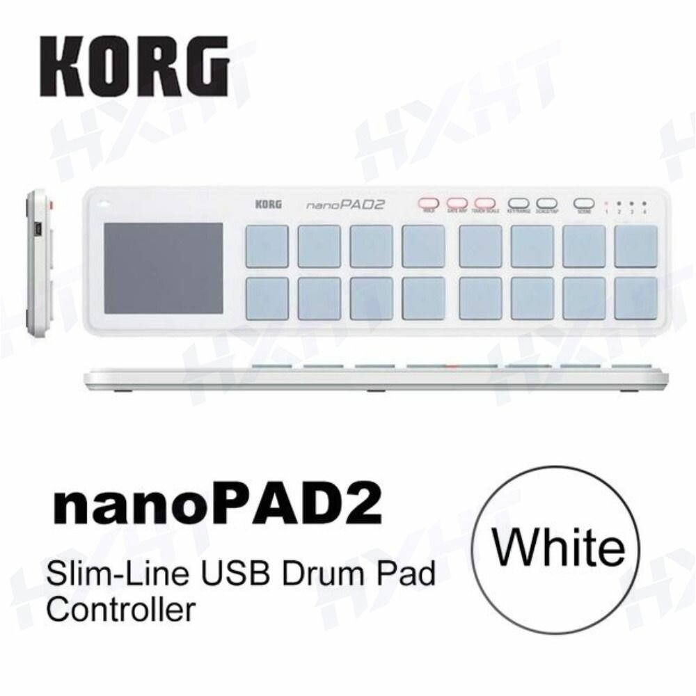 KORG Nano Kontrol2/Key2/Pad2: Портативный Midi Контроллер С Электронным Звуковым Пэдом