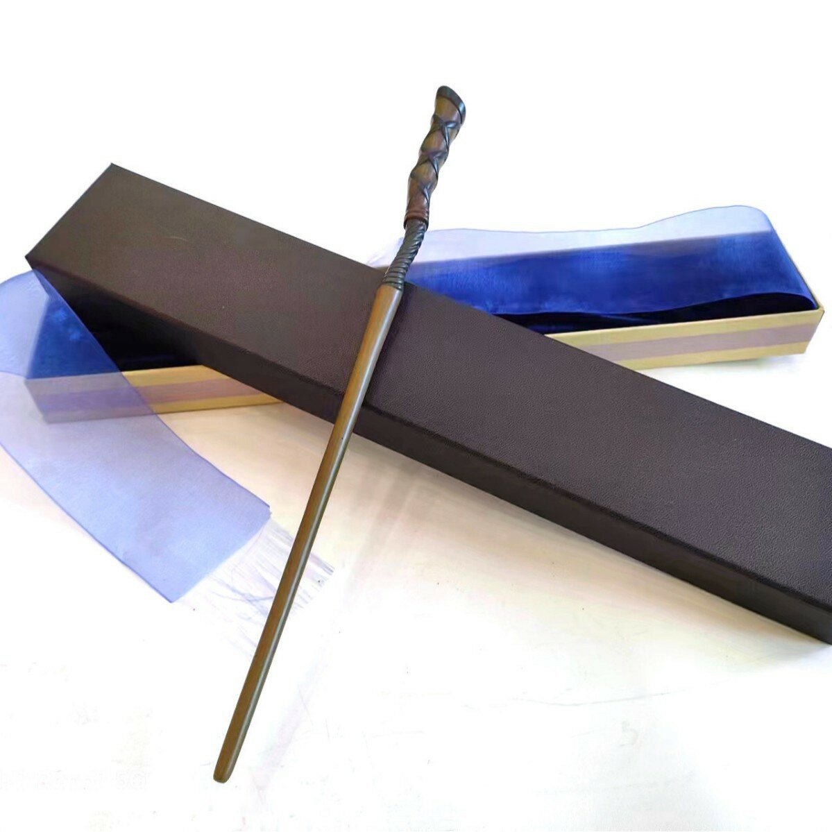 Волшебная палочка Гарри, волшебная палочка Гермионы, металлический сердечник, стальной сердечник, аниме-аксессуары, рождественские аксессуары, коробка с кофейной лентой