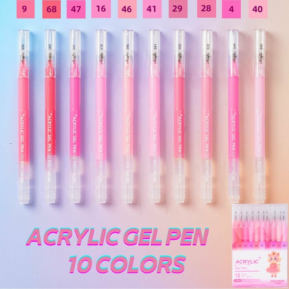 Высокоглянцевая акриловая гелевая ручка