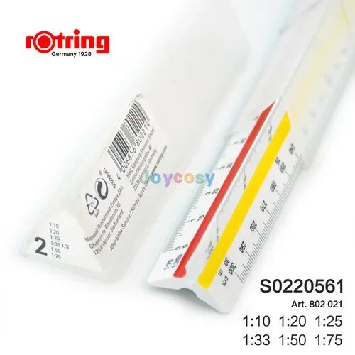 Треугольная линейка Rotring Architect T2