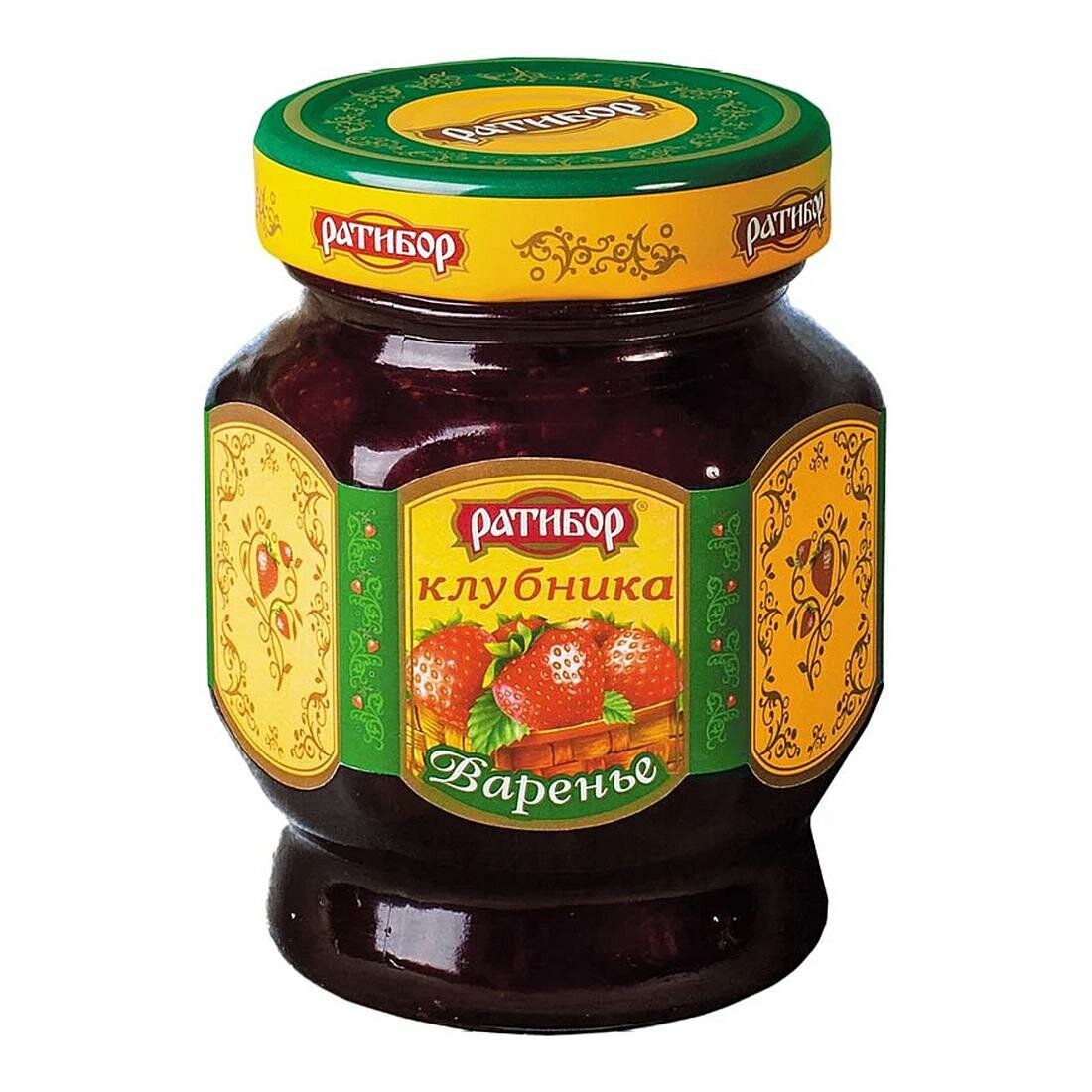 Варенье "Ратибор" Клубника, 360 г