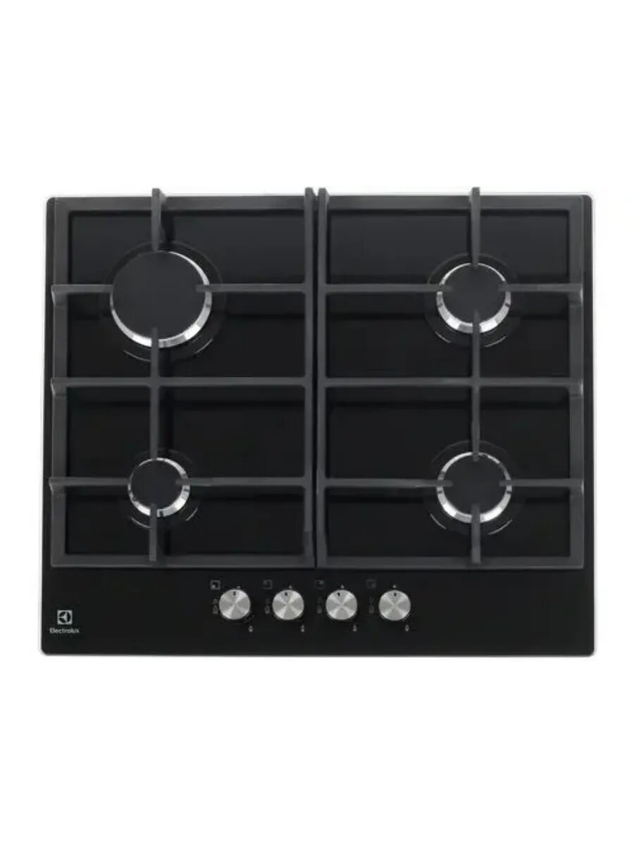Встраиваемая газовая панель Electrolux GPE263YK чёрный