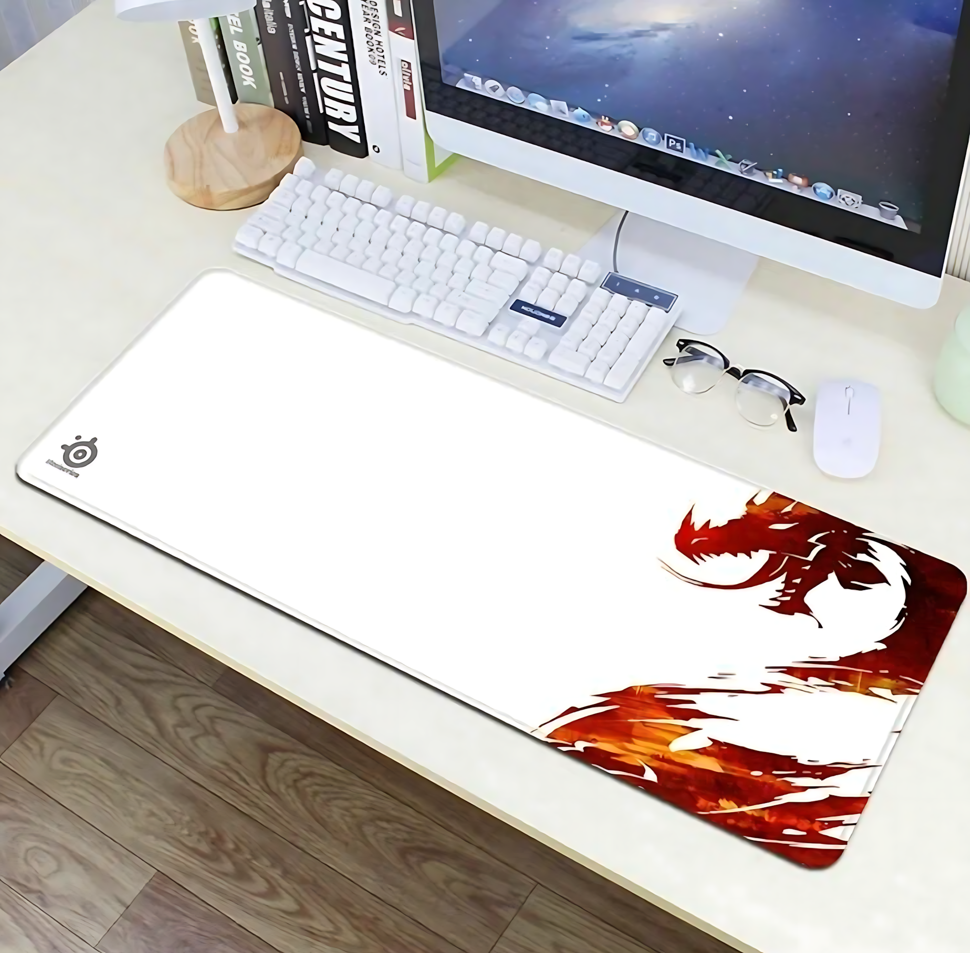 Коврик для мыши Steelseries QcK Edge, игровой коврик для киберспорта XL, 900X400X3 мм