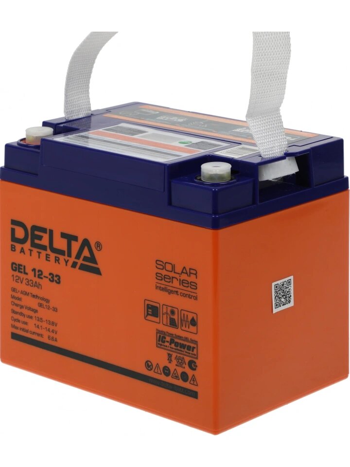 Аккумуляторная батарея DELTA Battery GEL 12-33 12В 33 А·ч