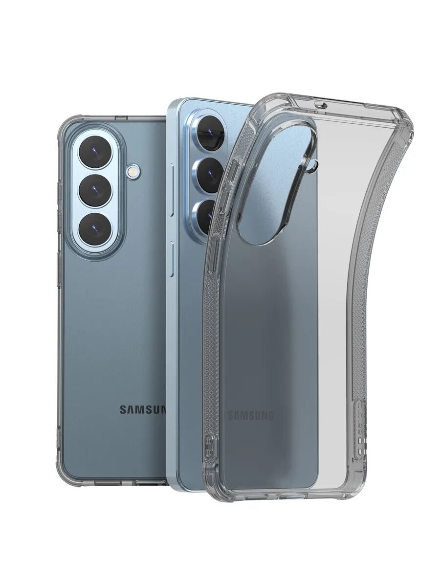 Чехол на Samsung Galaxy S26 Araree Flexield, цвет: прозрачно-черный