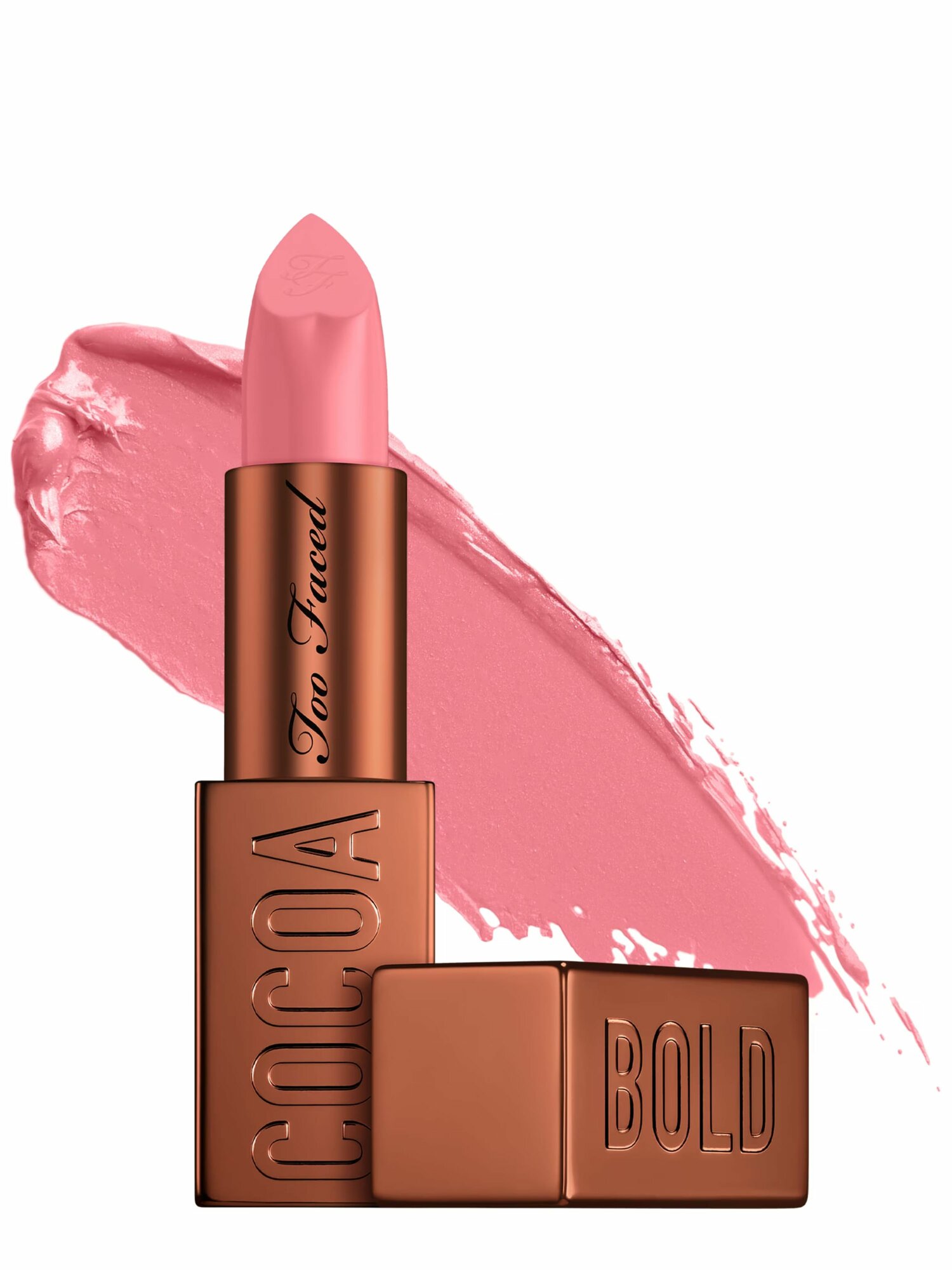 TOO FACED Помада для губ Cocoa Bold Em-Power Cream Lipstick (Chocolate Strawberry)
