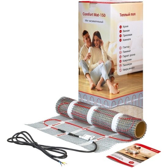 Нагревательный мат Ридан Ridan Comfort Mat-150 75 Вт 230 В 0,5 м
