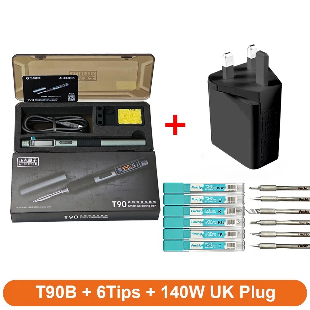 Паяльник ALIENTEK T90B Smart 140W