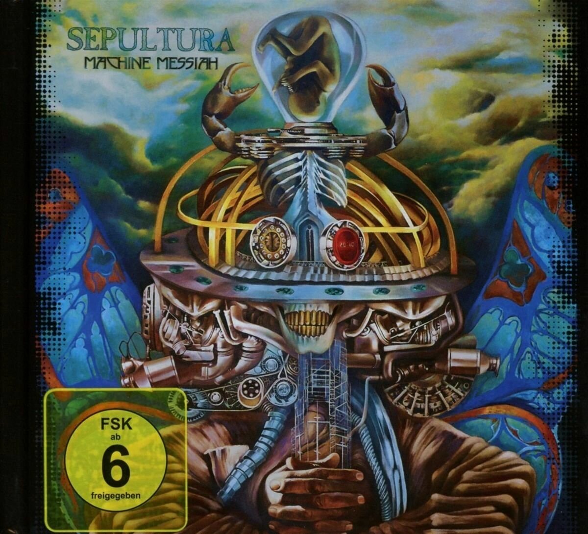 Sepultura: Machine Messiah (2CD+DVD) Limited Edition, 2017, Nuclear Blast, Digibook Диск Музыкальный