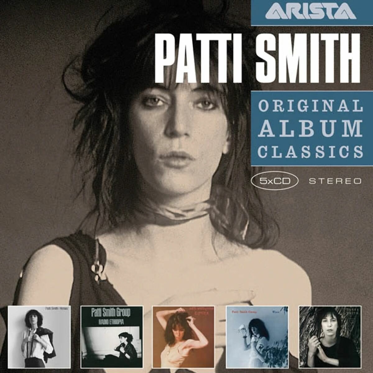 Patti Smith - Original Album Classics (5CD) 2008 Sony, Papersleeves In Case Фирменный аудио диск