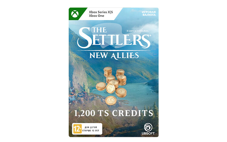 Игровая валюта The Settlers: New Allies: 1200 Credits Pack (Xbox Live; Xbox, Xbox; Регион активации Все регионы)