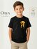 Футболка ONYX PRINTS, размер 122, черный