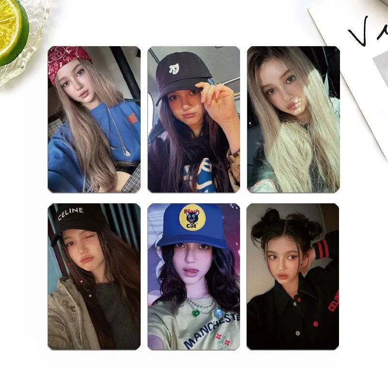 Карточки NJk-pop карточки коллекционные Фотокарточки 54 * 86 мм 6 шт