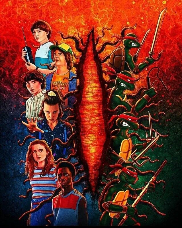 Деревянные пазлы 1000 элементов, подарочная упаковка,50x75cm, Stranger Things, странные вещи, подарочный набор для взрослых, продвинутый уровень сборки 5-10.