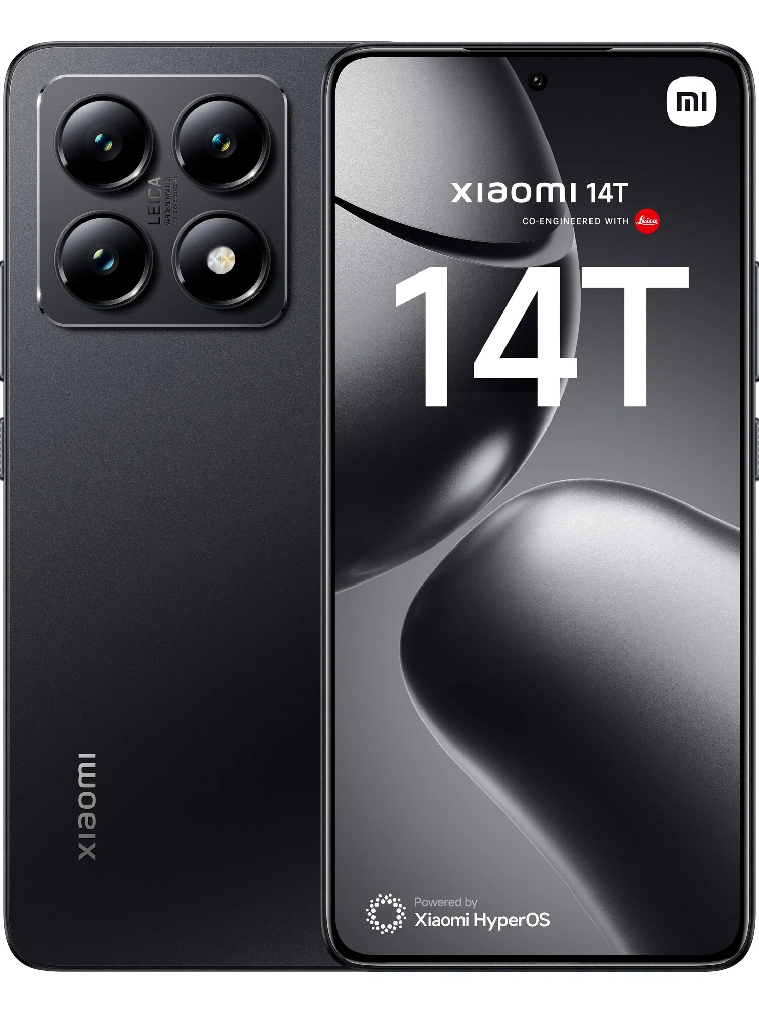 Смартфон Xiaomi 14T 12/256GB черный Titan Black Global 5G AMOLED 144 Гц, SlimBox