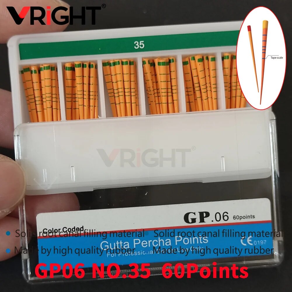 Gutta Percha Points GP06 NO.35 60points