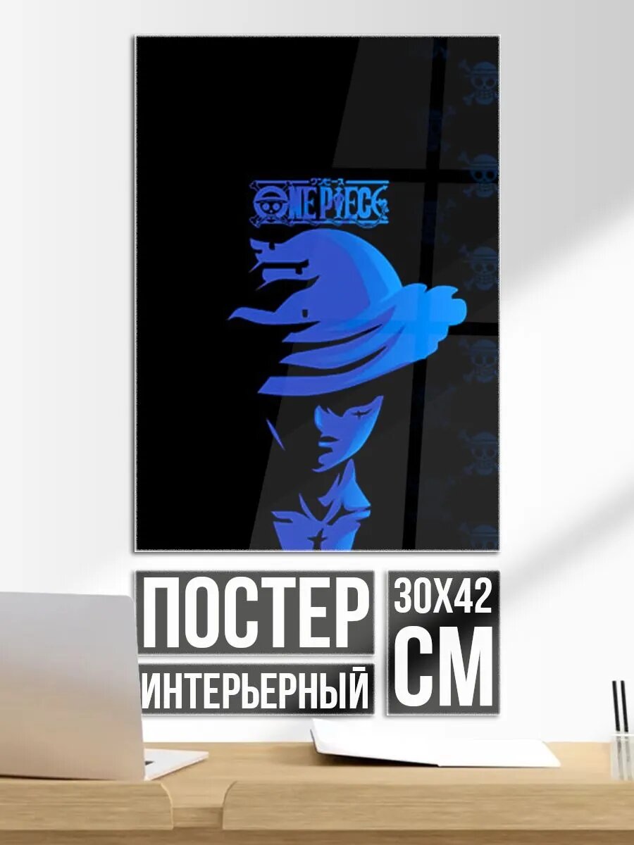 Постер на стену Манки Д. Луффи One Piece