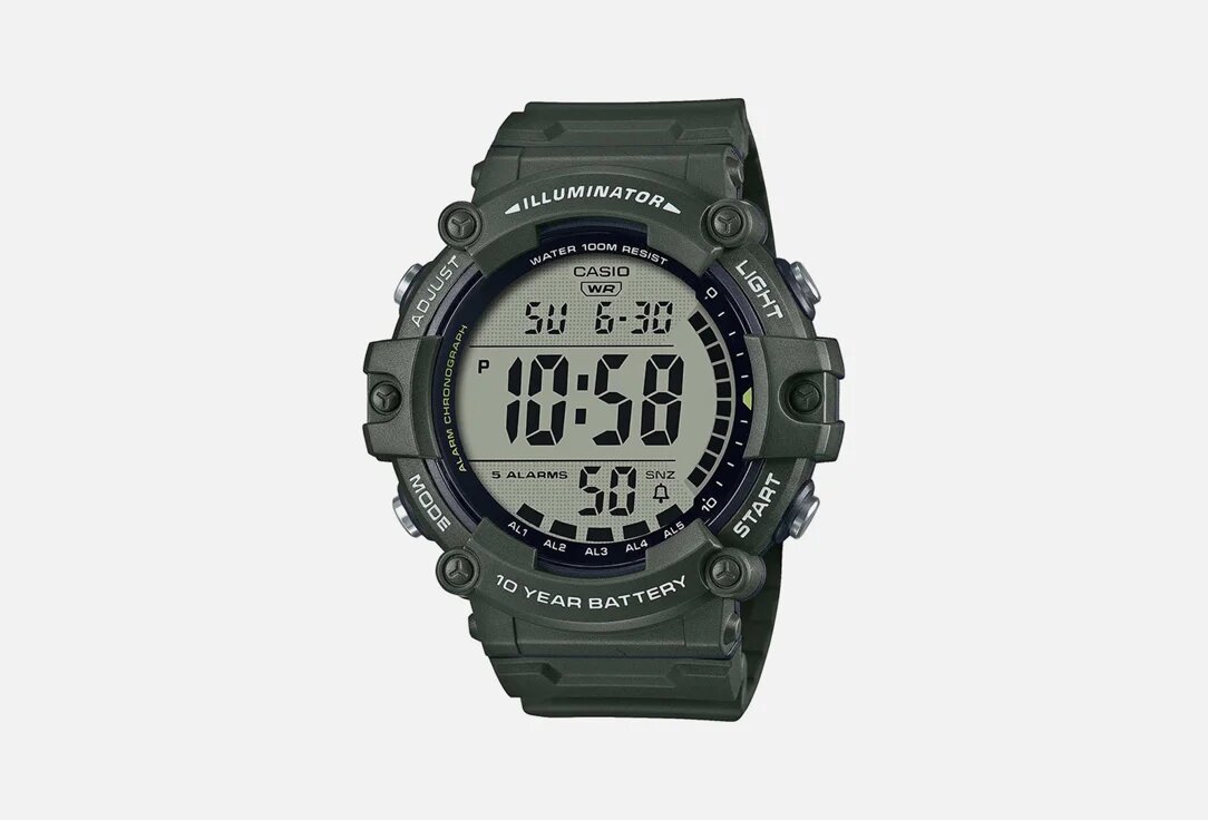 Casio Illuminator 51 mm Часы наручные кварцевые 1 шт