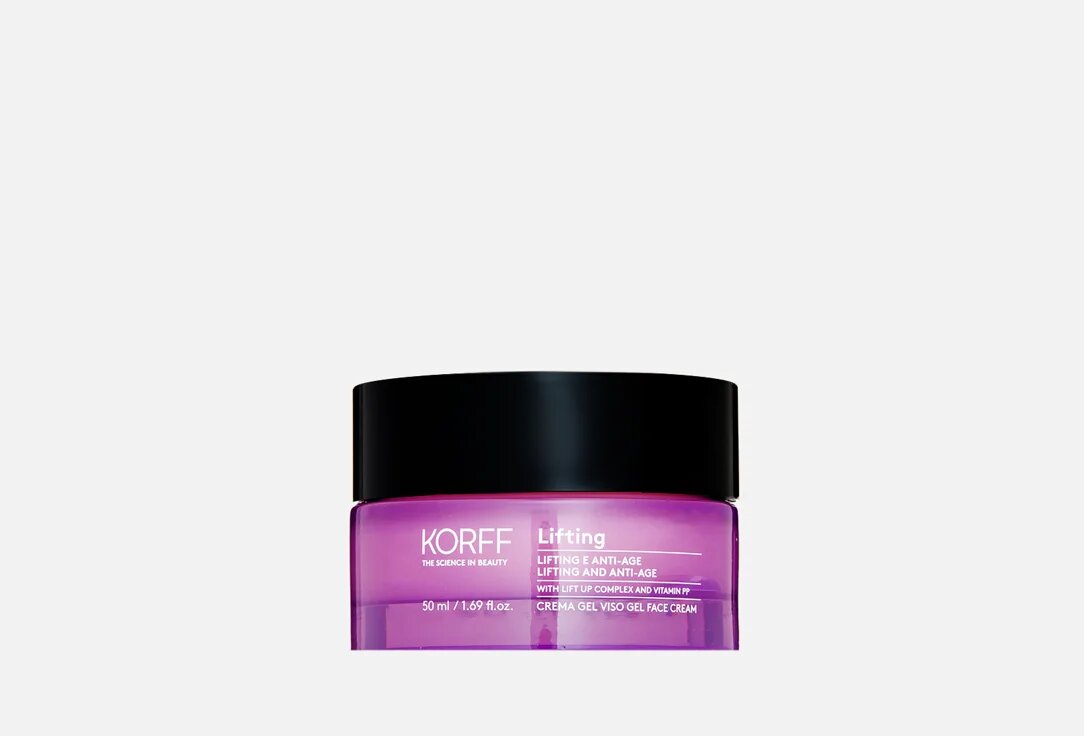 KORFF Lifting 40-76 GEL FACE CREAM Гель-крем с лифтинг-эффектом для упругости кожи лица 50 мл